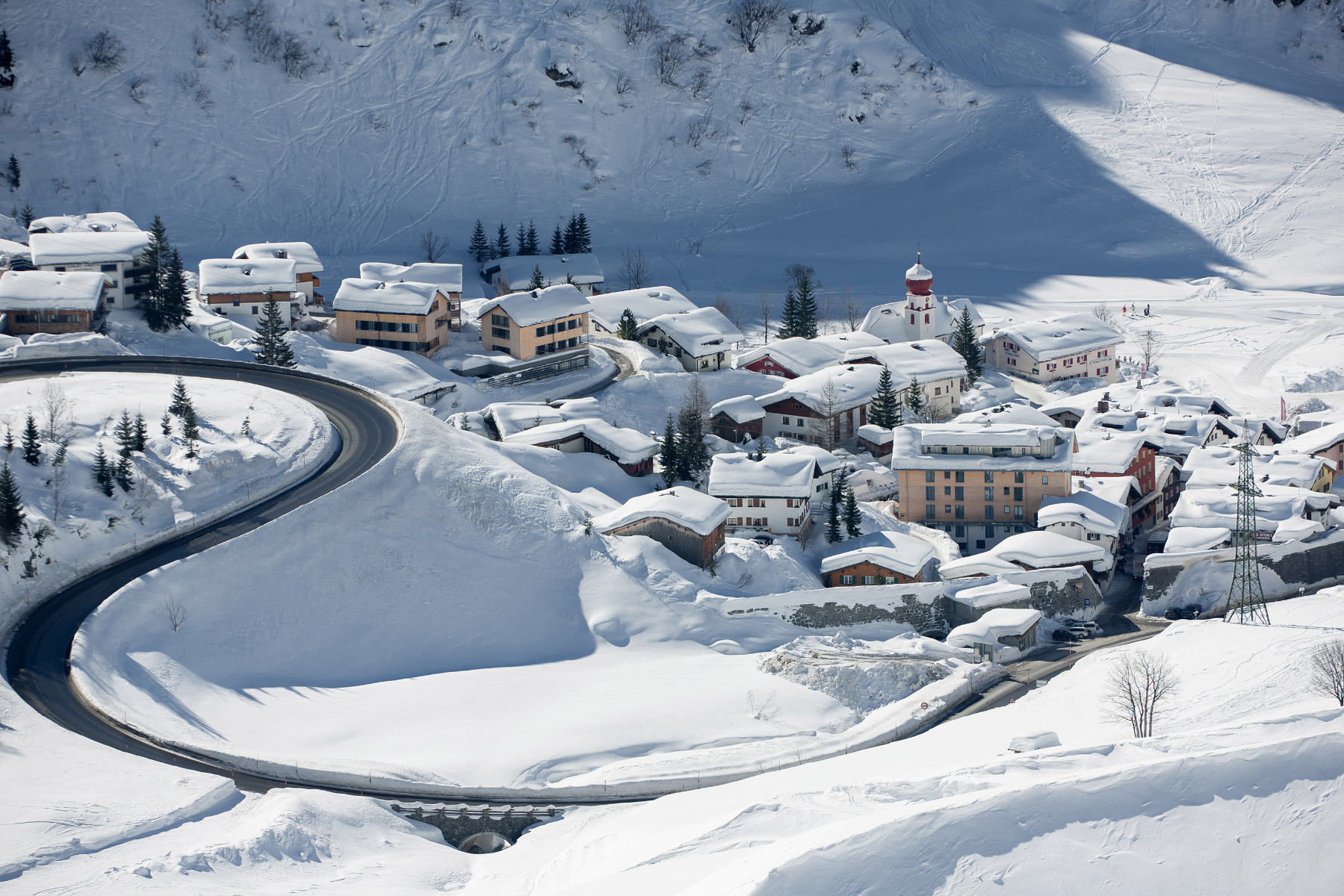 Stuben am Arlberg Piste Map | Plan of ski slopes and lifts | OnTheSnow