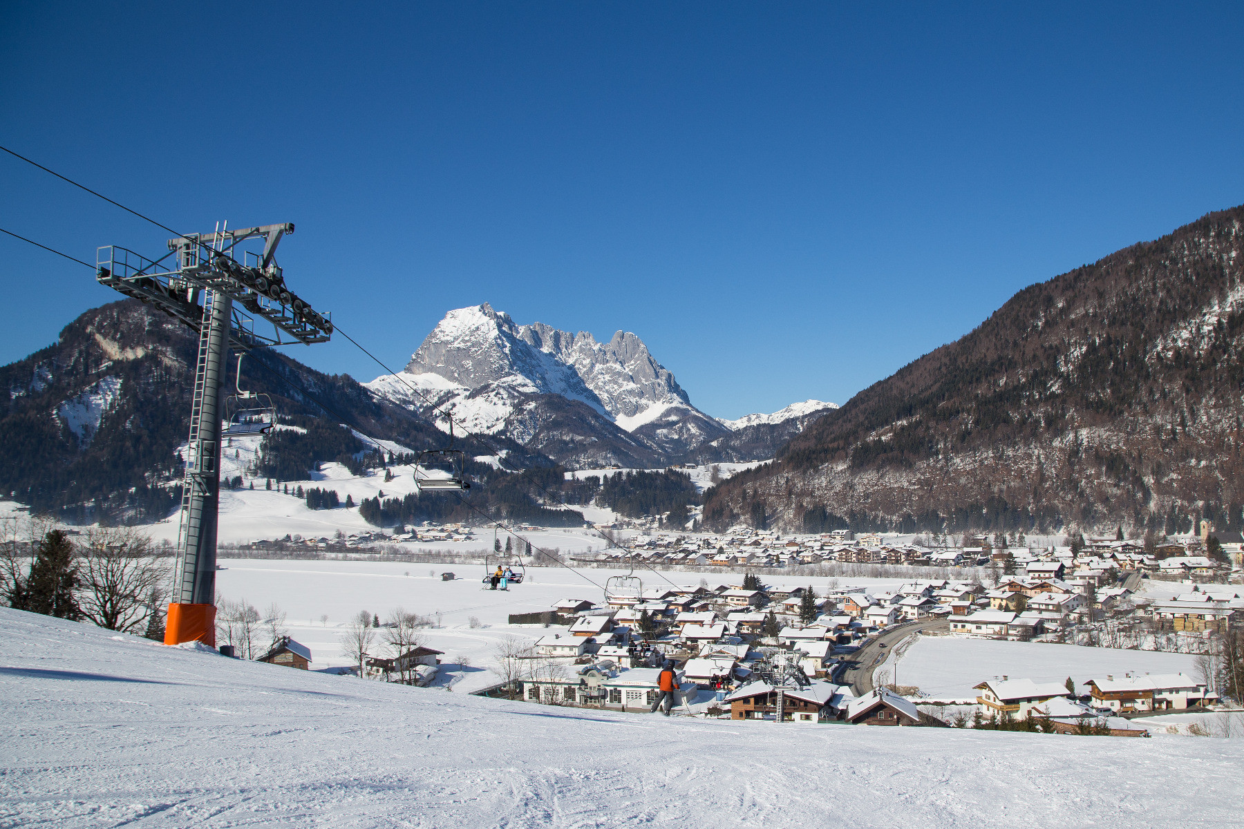 Kirchdorf in Tirol - Plan des pistes de ski Kirchdorf in Tirol