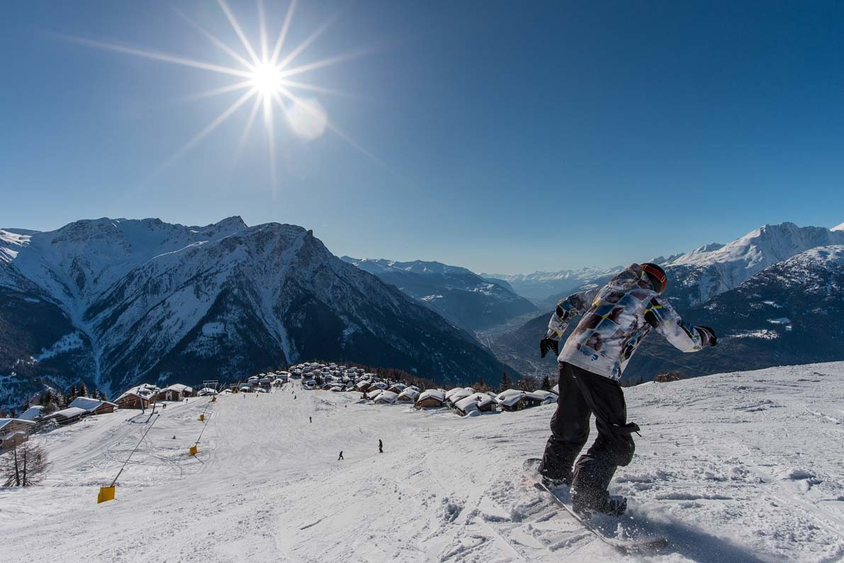 Rosswald - Brig Piste Map | Plan of ski slopes and lifts | OnTheSnow