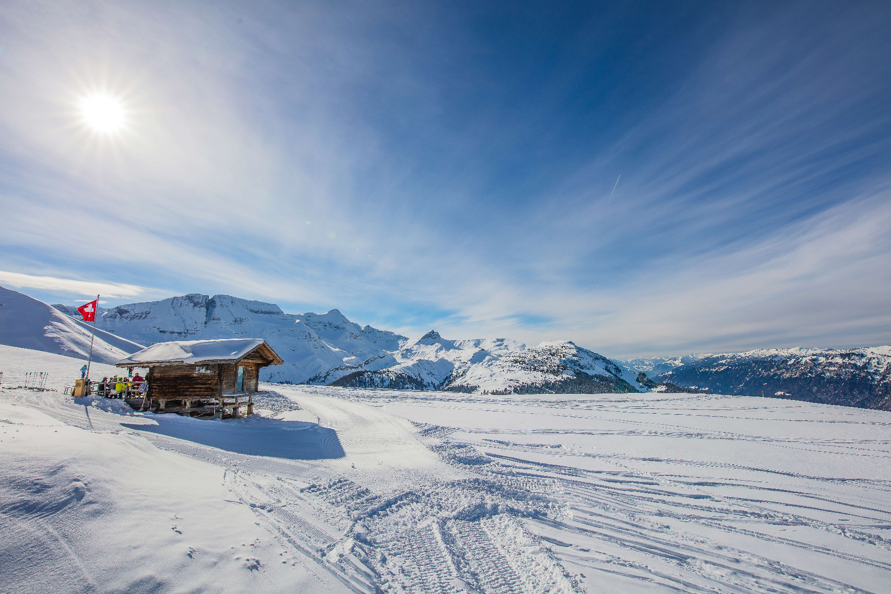 Brienz - Axalp - Plan des pistes de ski Brienz - Axalp