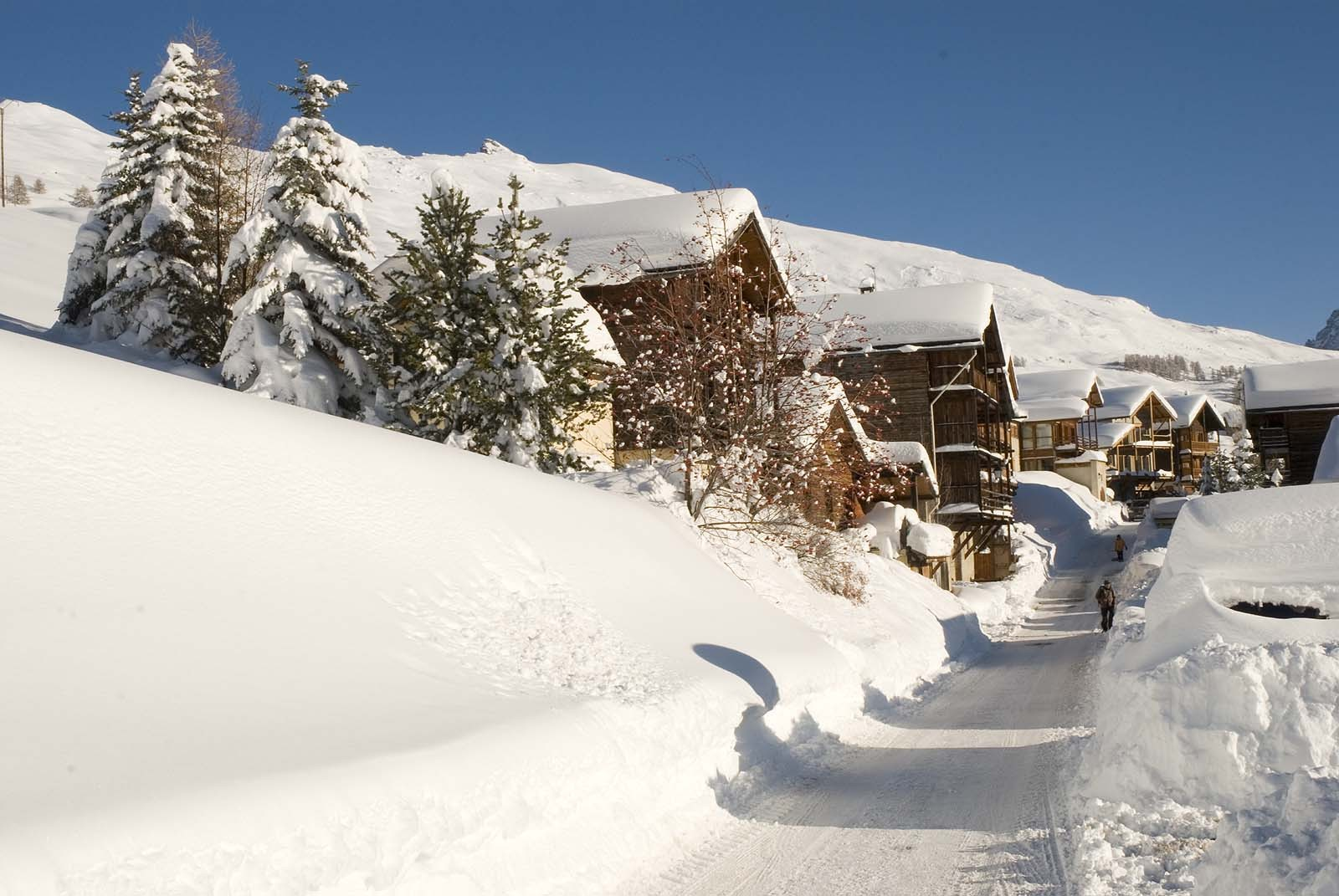 Enneigement Saint Véran - Bulletin neige et conditions de ski à Saint Véran