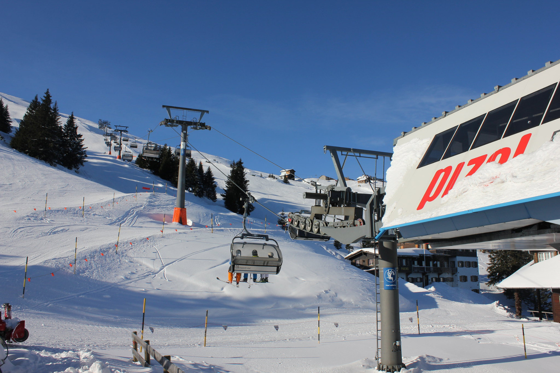 Pizol - Heidiland Piste Map | Plan of ski slopes and lifts | OnTheSnow