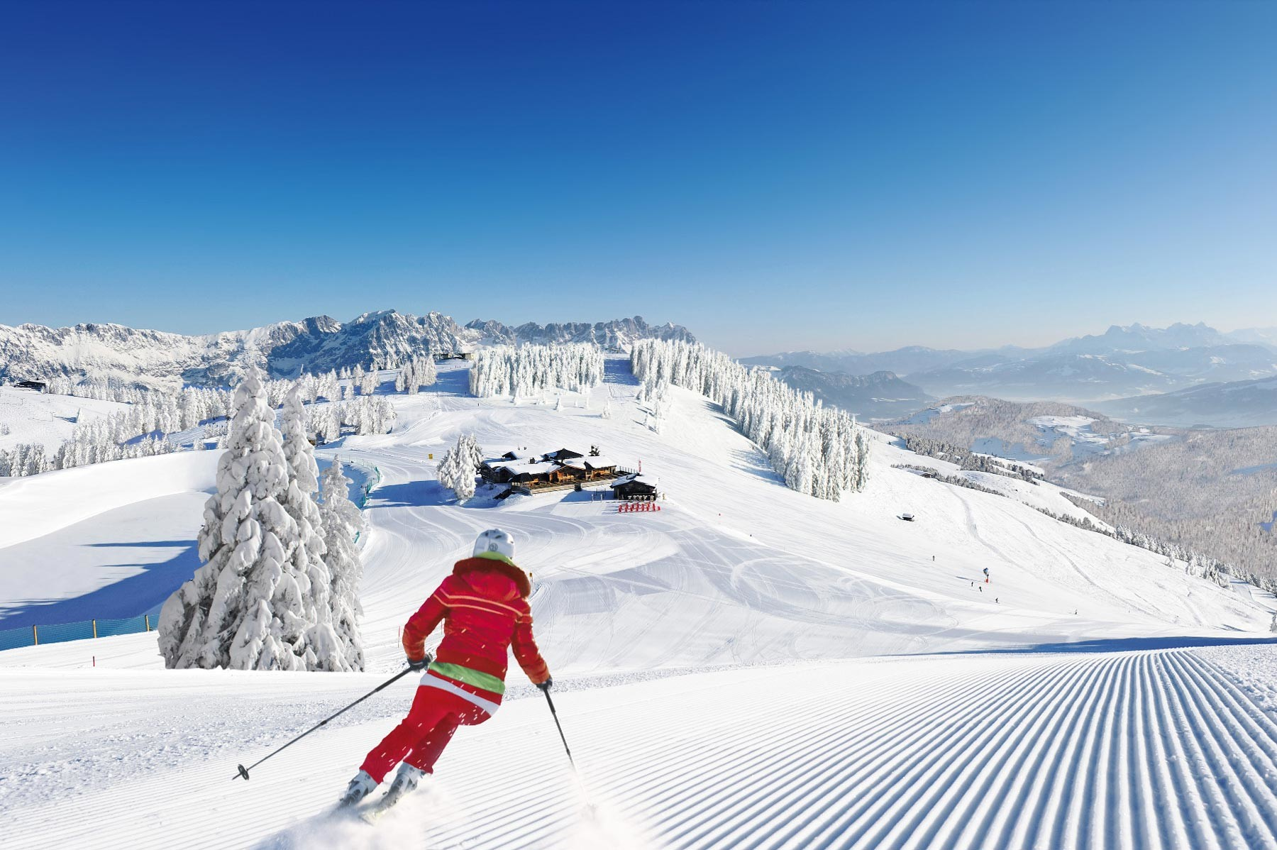Hopfgarten im Brixental - SkiWelt Piste Map | Plan of ski slopes and ...