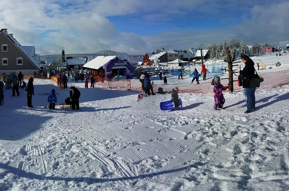 Boží Dar - Novako Piste Map | Plan of ski slopes and lifts | OnTheSnow