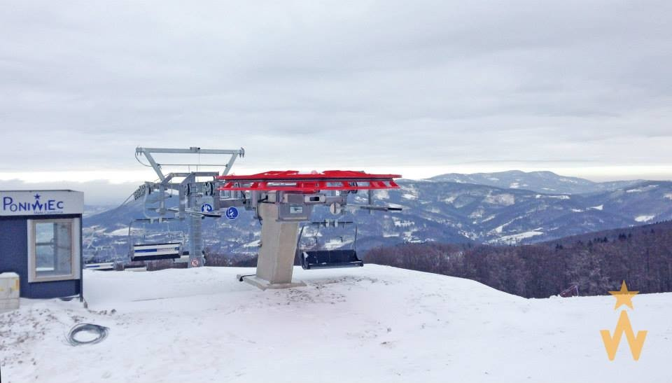 Ustroń - Poniwiec Piste Map | Plan of ski slopes and lifts | OnTheSnow