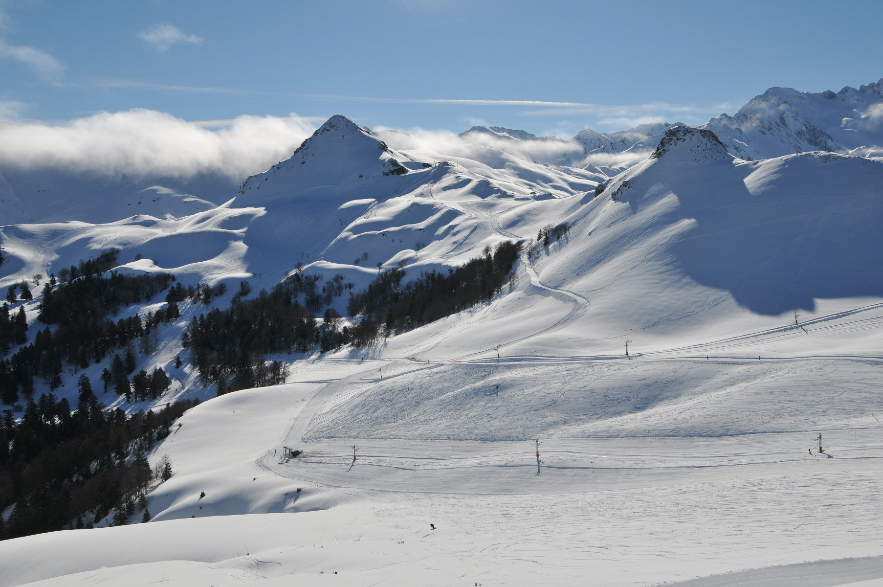 Hautacam Piste Map | Plan of ski slopes and lifts | OnTheSnow