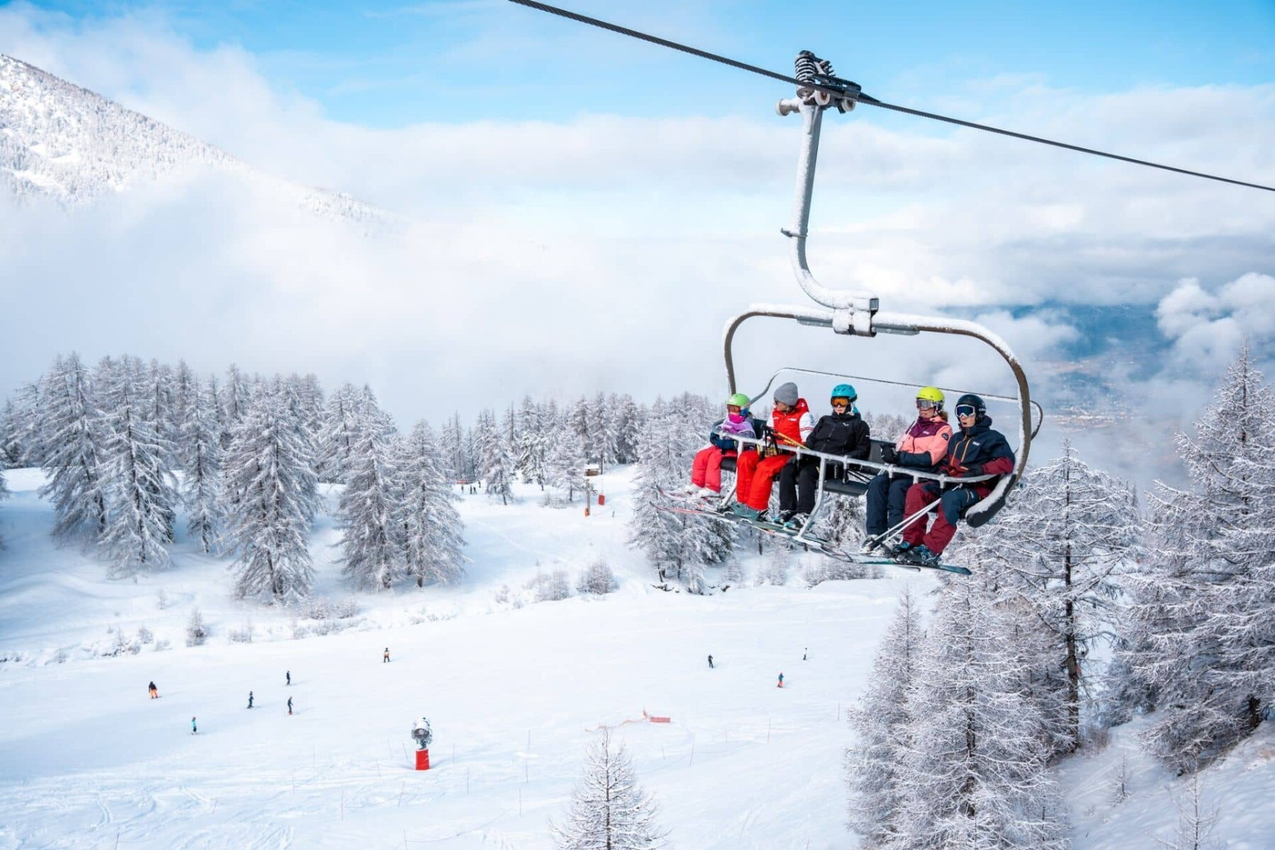 Enneigement Les Orres - Bulletin neige et conditions de ski à Les Orres
