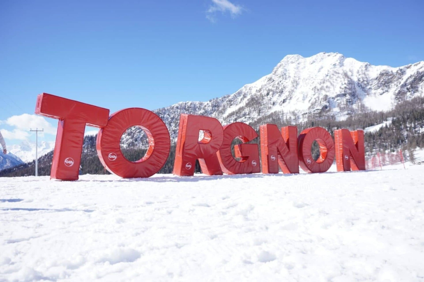 Mappa delle piste da sci a Torgnon