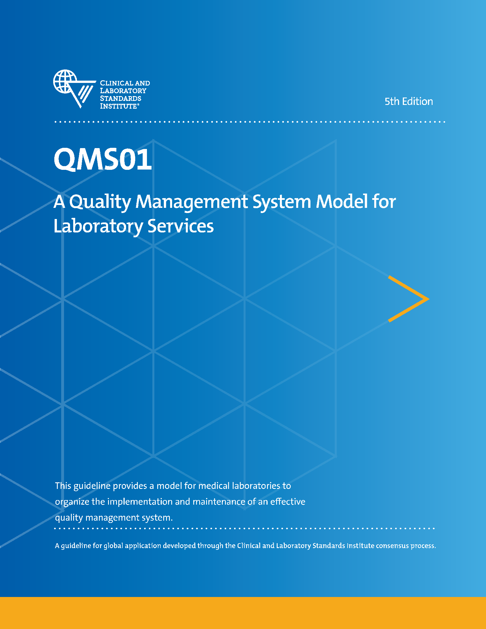 QMS01 | A Quality Management System Model for Laboratory Services