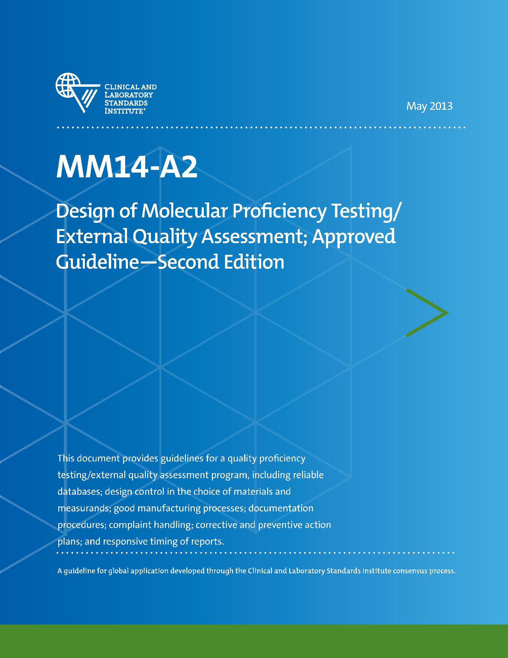 MM14 | Design of Molecular Proficiency Testing/External Quality ...