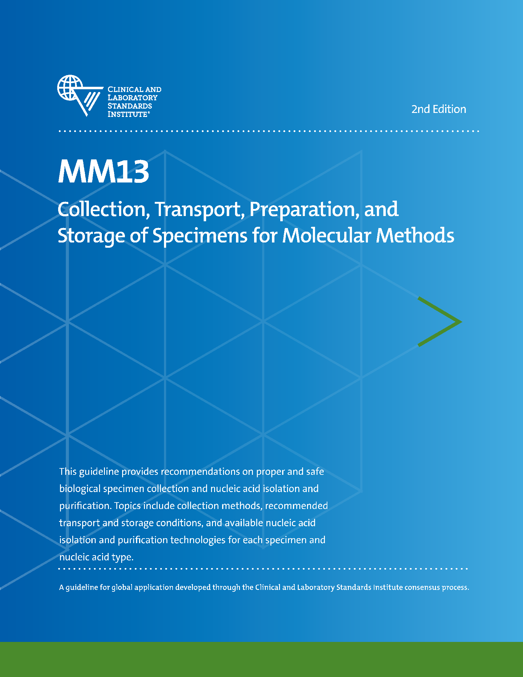 MM13 | Collection, Transport, Preparation, and Storage of Specimens for ...