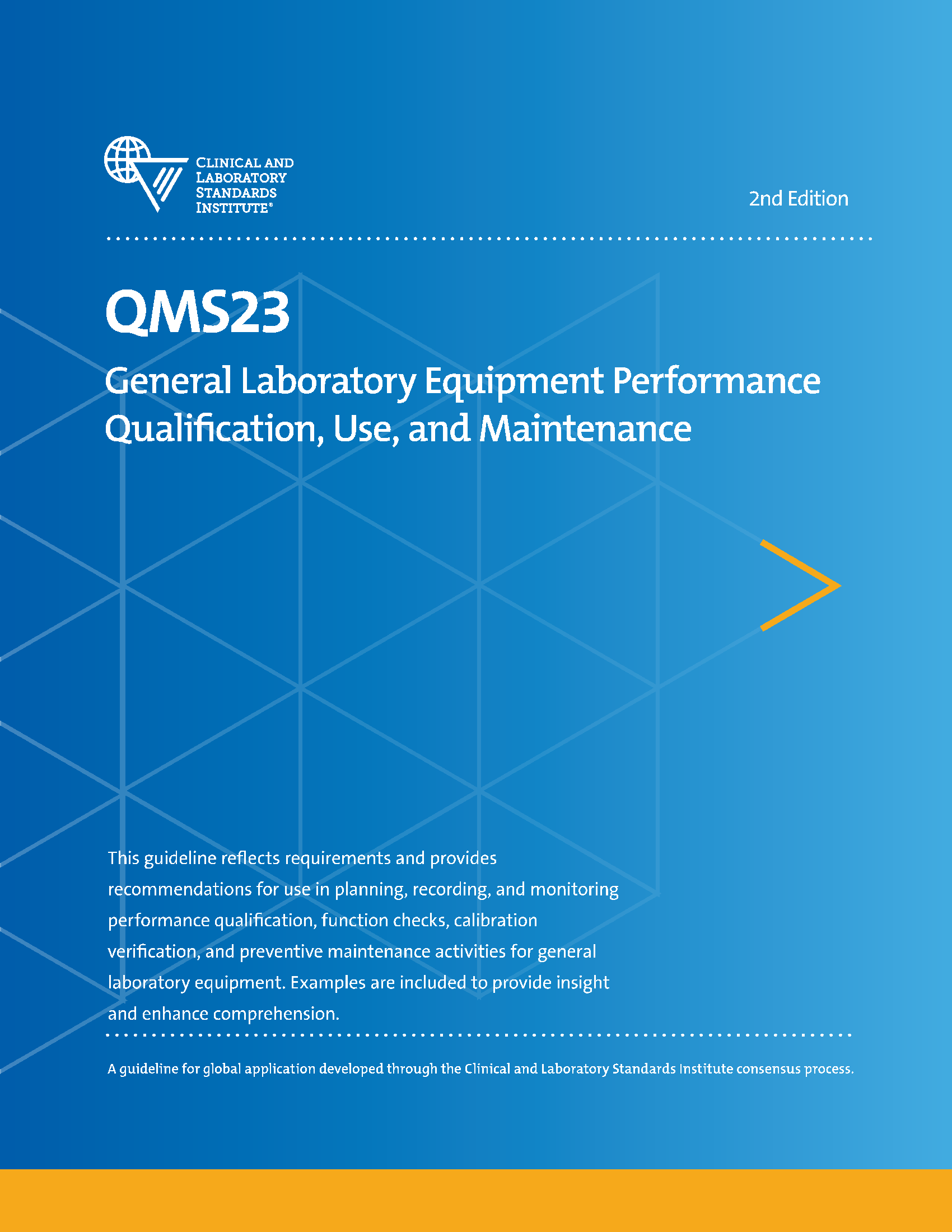 QMS23 | General Laboratory Equipment Performance Qualification, Use ...