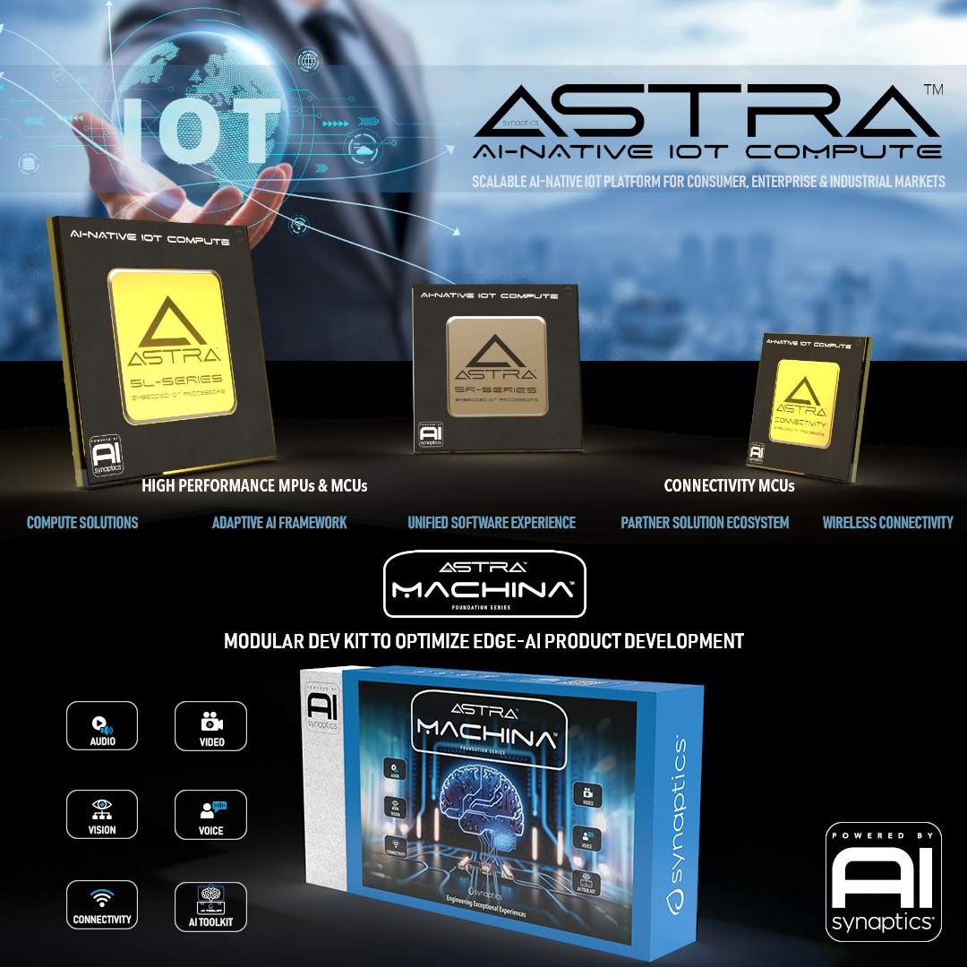 Press Release | Synaptics Astra™ SL-Series Wins Best in Show at ...